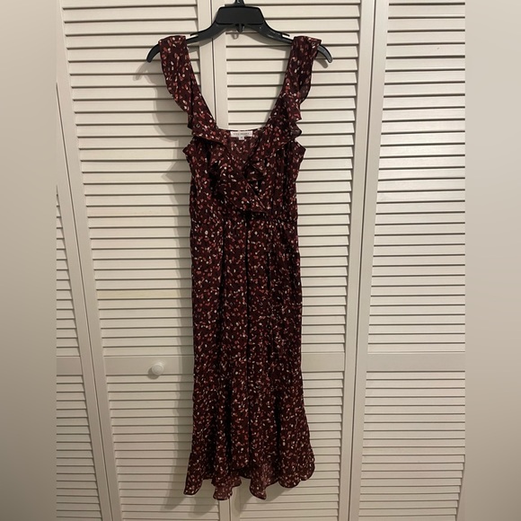 Socialite | Dresses | Nordstrom Rack Socialite Ruffle Sleeve Faux Wrap ...